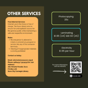 Suva City Carnegie Library - Suva City Council