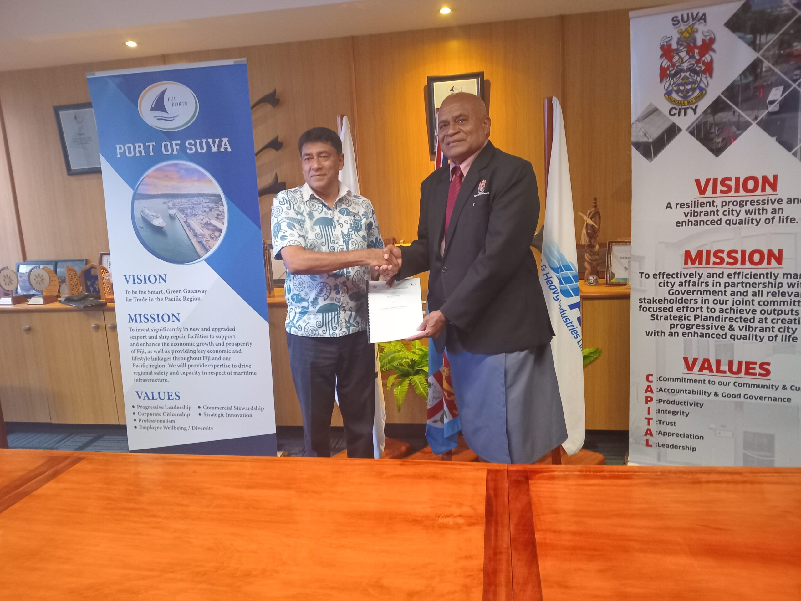 MOU SUPPORTS SCC’S DEVELOPMENT ASPIRATIONS - Suva City Council